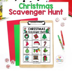 School Classroom Scavenger Hunt
