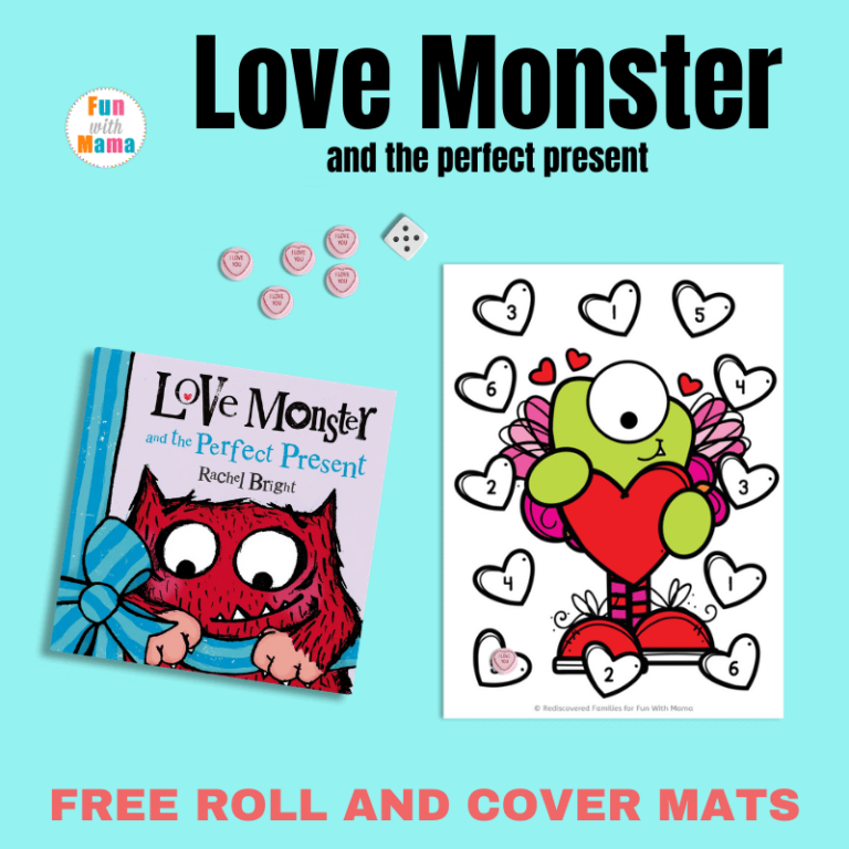 Love Monster Roll And Cover Mats