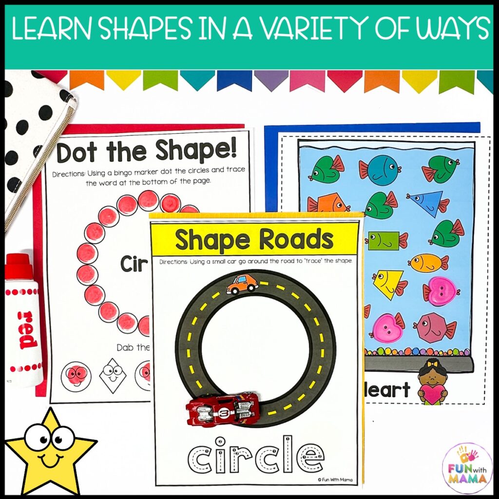 2D Shapes Activities Pack