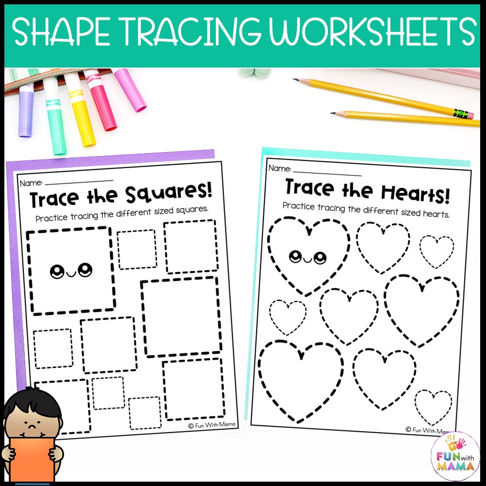 2D Shape Worksheets