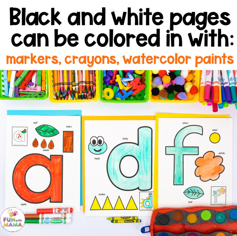 Alphabet Crafts BUNDLE | A to Z Uppercase & Lowercase | with Cut Files