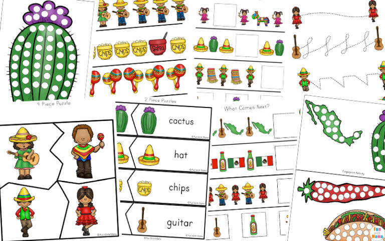 Cinco De Mayo Activities Pack