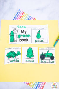 Colors Flip Book Coloring Pages