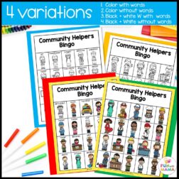Community Helpers Bingo