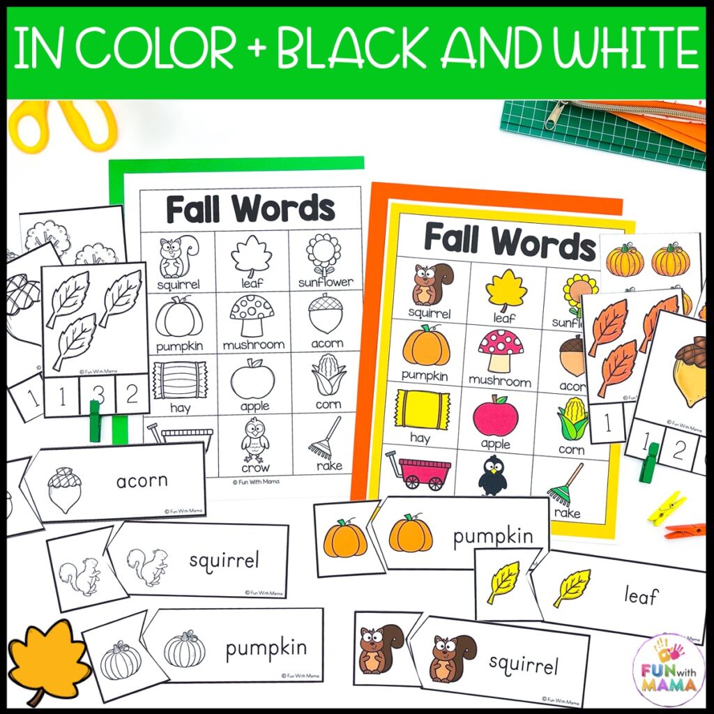 Fall Activities Pack