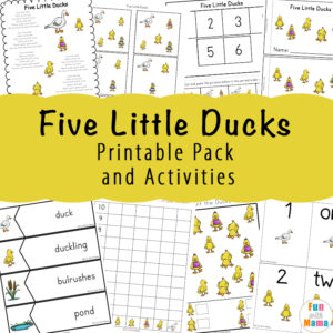 Five Little Ducks Activities