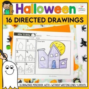 Halloween Directed Drawing