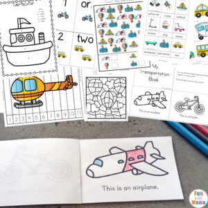 Transportation Activities Pack