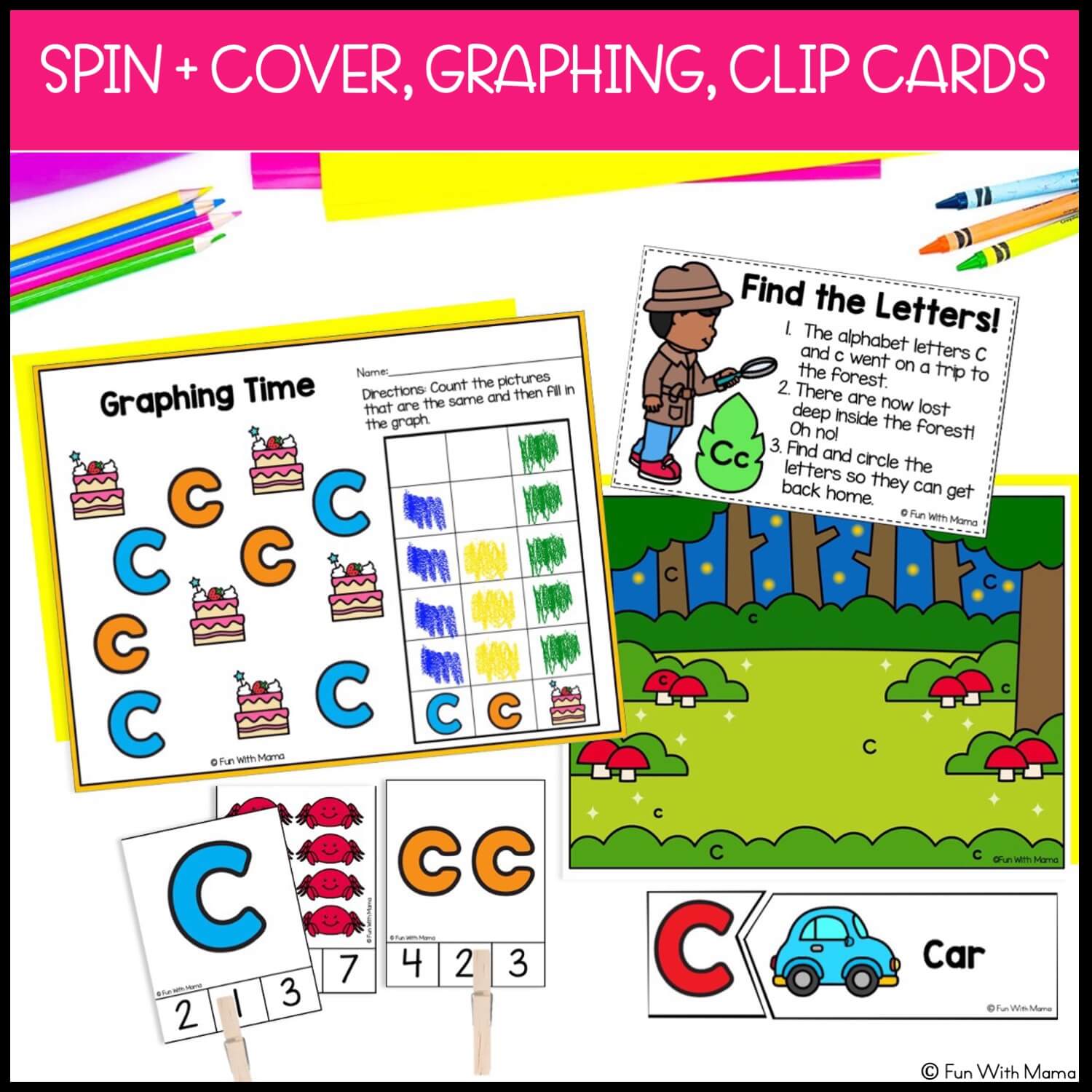 Letter C Activities