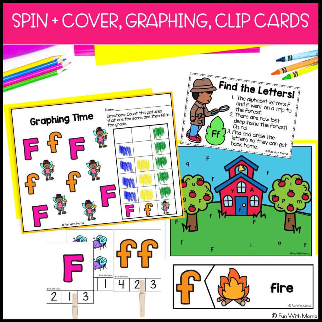 Letter F Activities