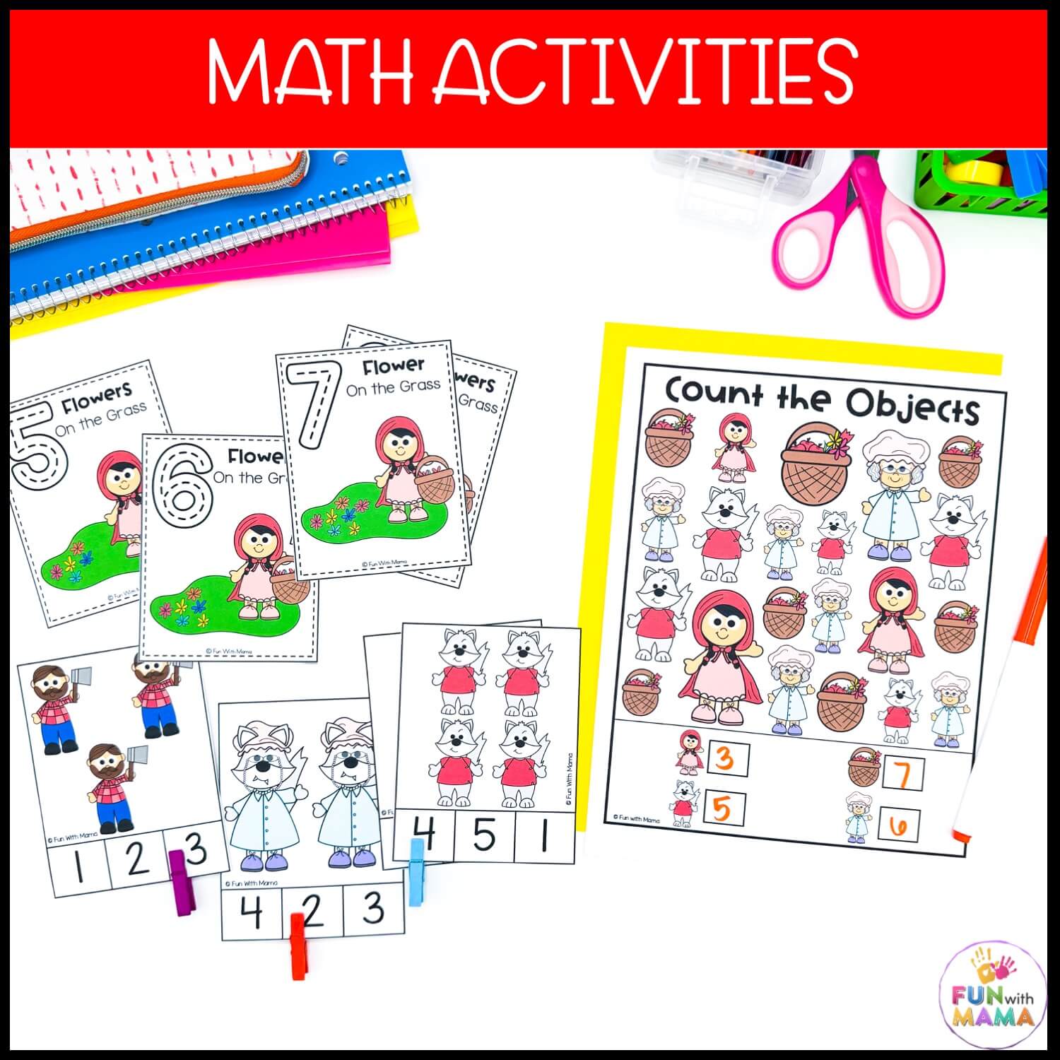 Little Red Riding Hood Activities Pack