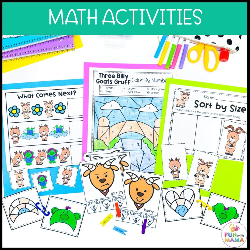 Three Billy Goats Gruff Activities