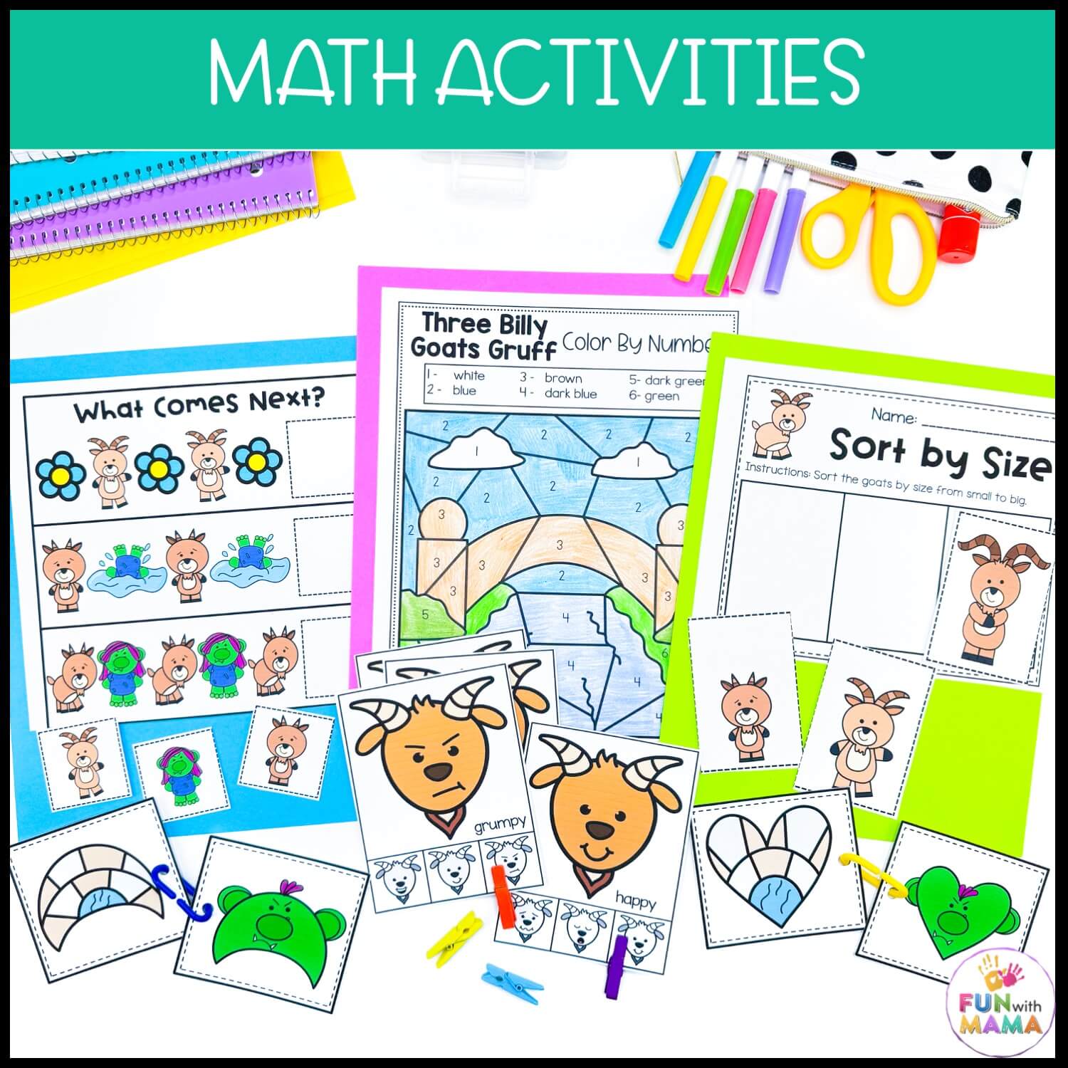 Three Billy Goats Gruff Activities