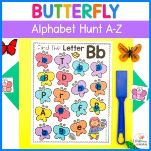 Butterfly Alphabet Hunt
