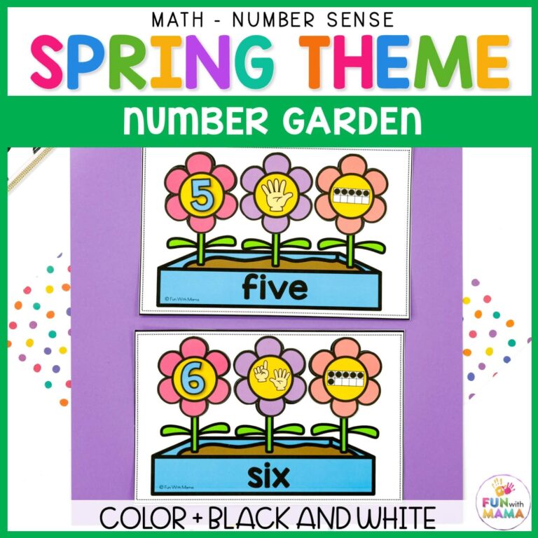 Spring Number Garden