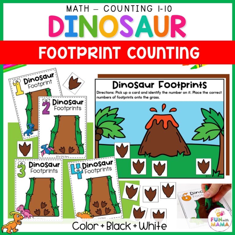 Dinosaur Footprint Counting