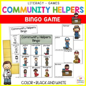 Community Helpers Bingo
