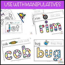 CVC Play Dough Mats Version 1