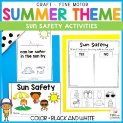 Sun Safety Activities