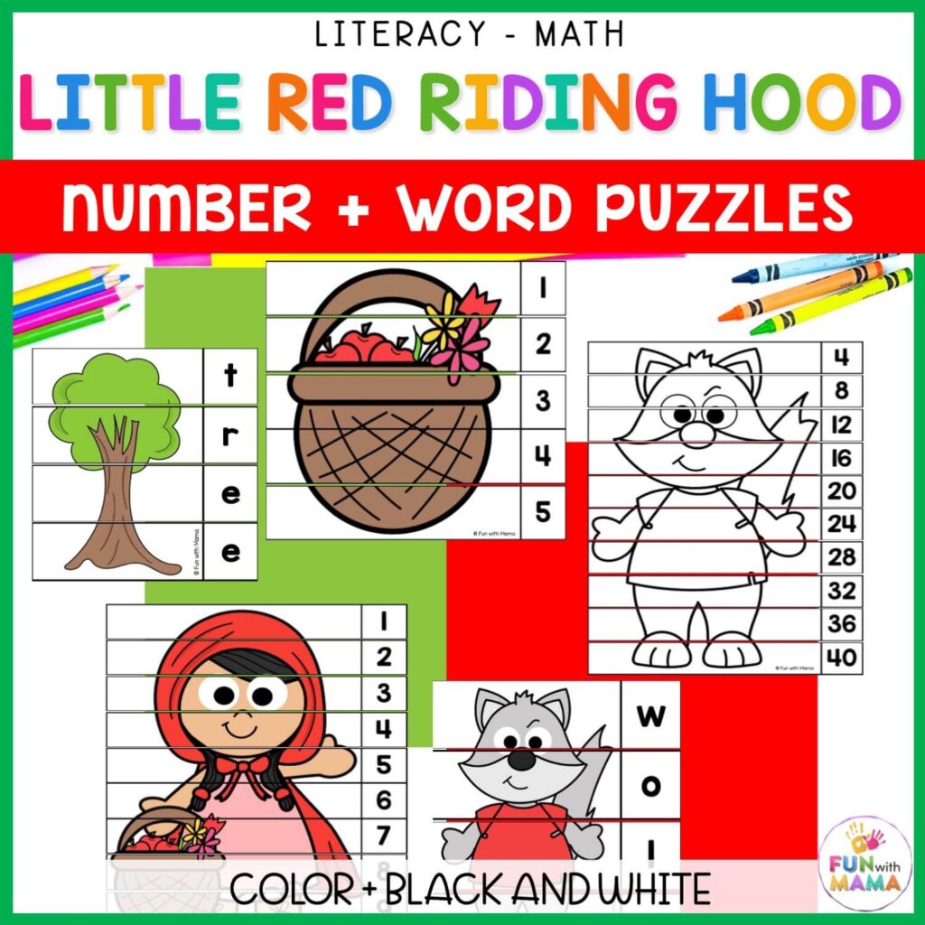 Little Red Riding Hood Puzzles