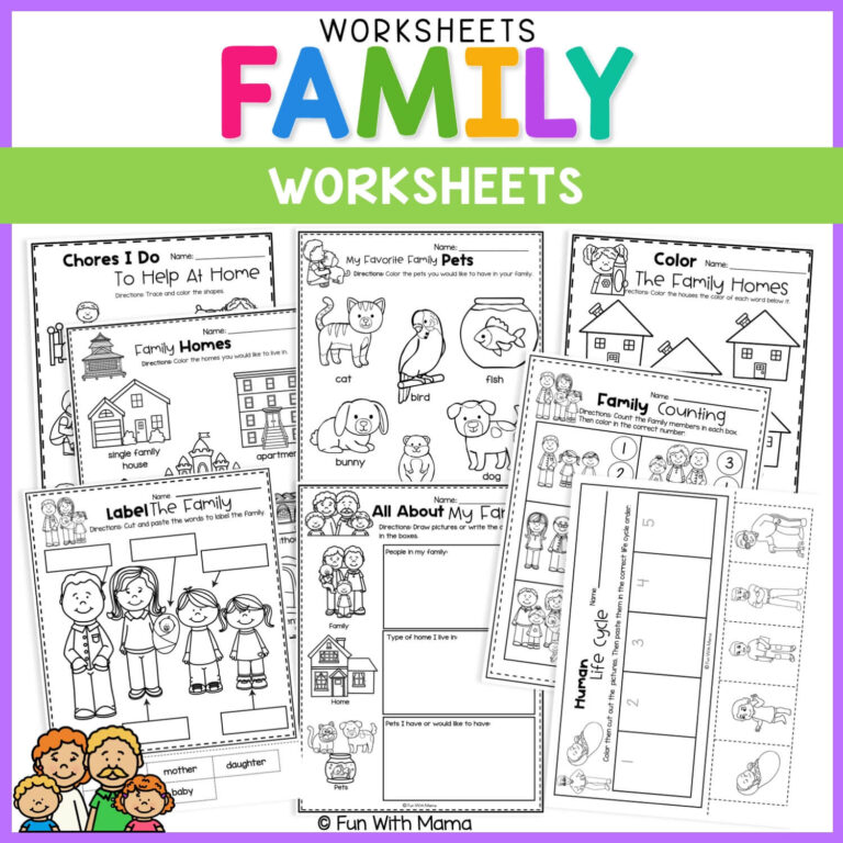 Family Worksheets