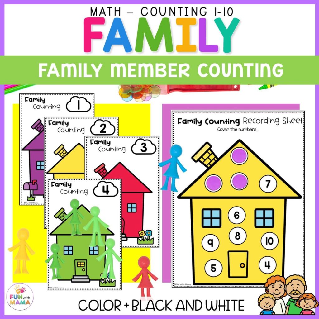 Number Building Block Cards