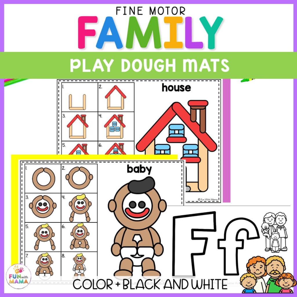 Family Dough Mats