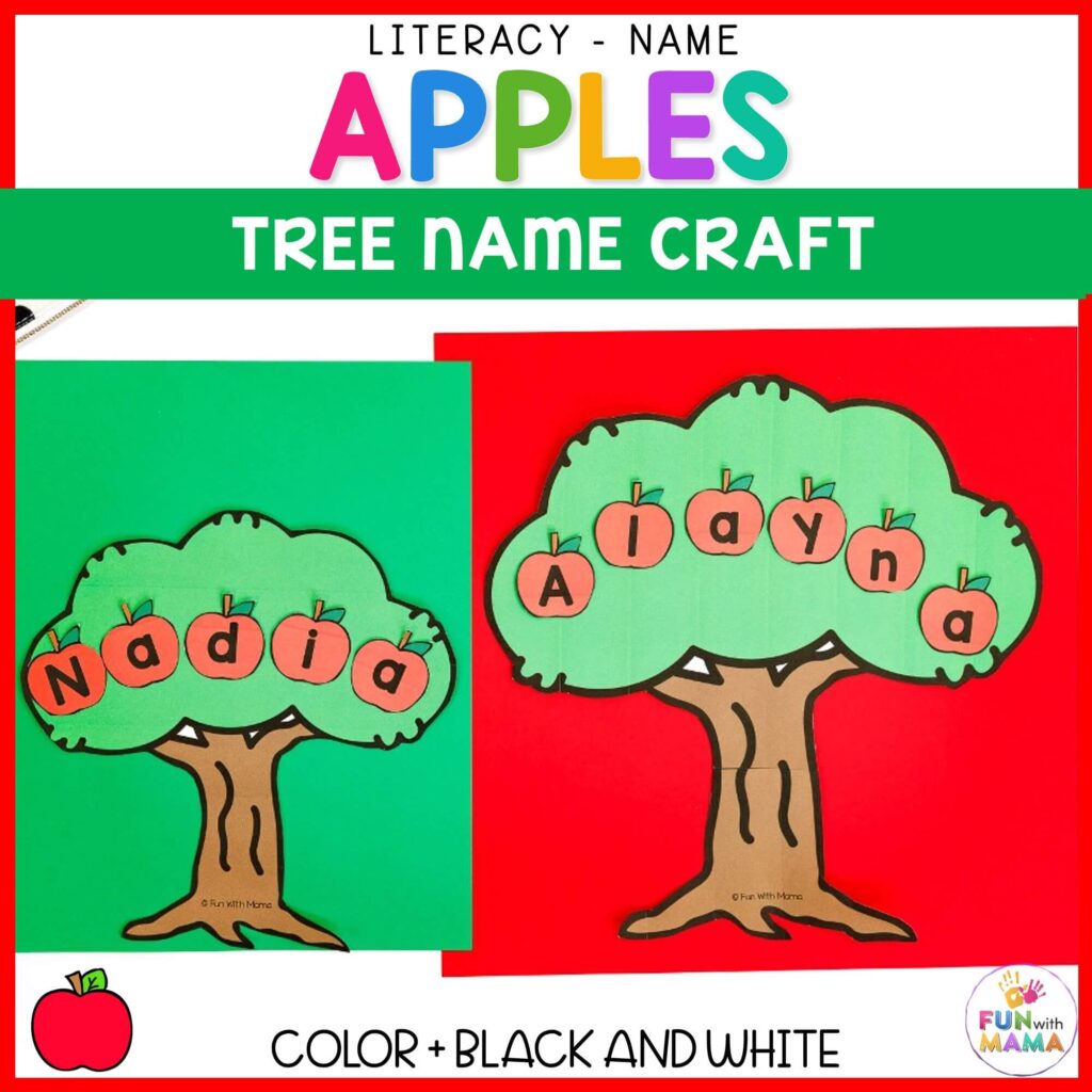 Apple Tree Name Craft