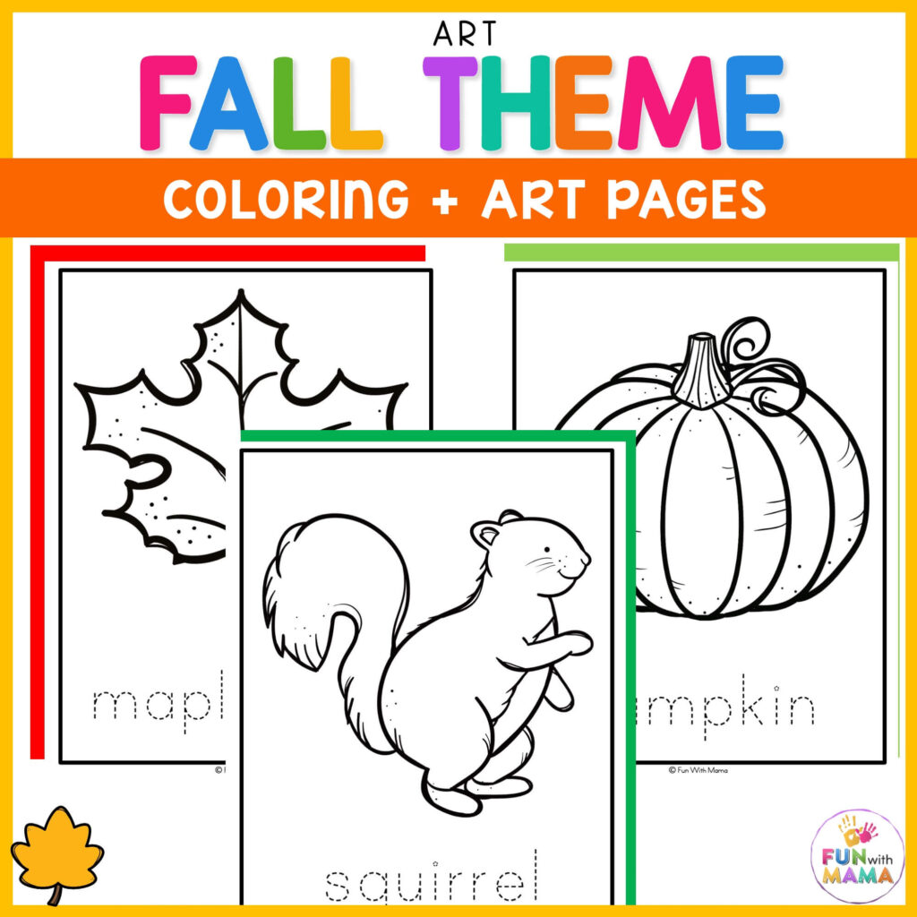 Apple Tree Cut and Paste Activity