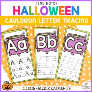 Halloween Tracing Letters