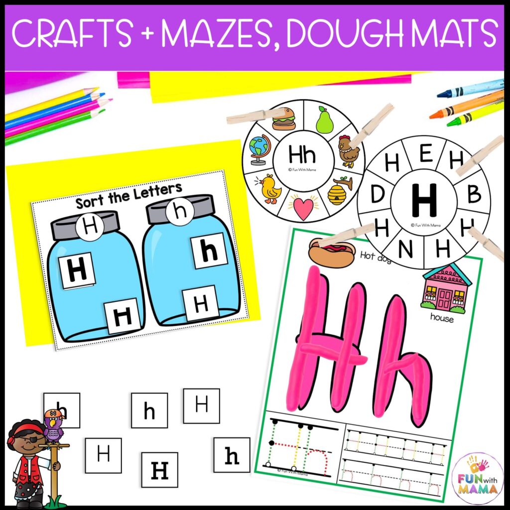 Letter H Activities Pack