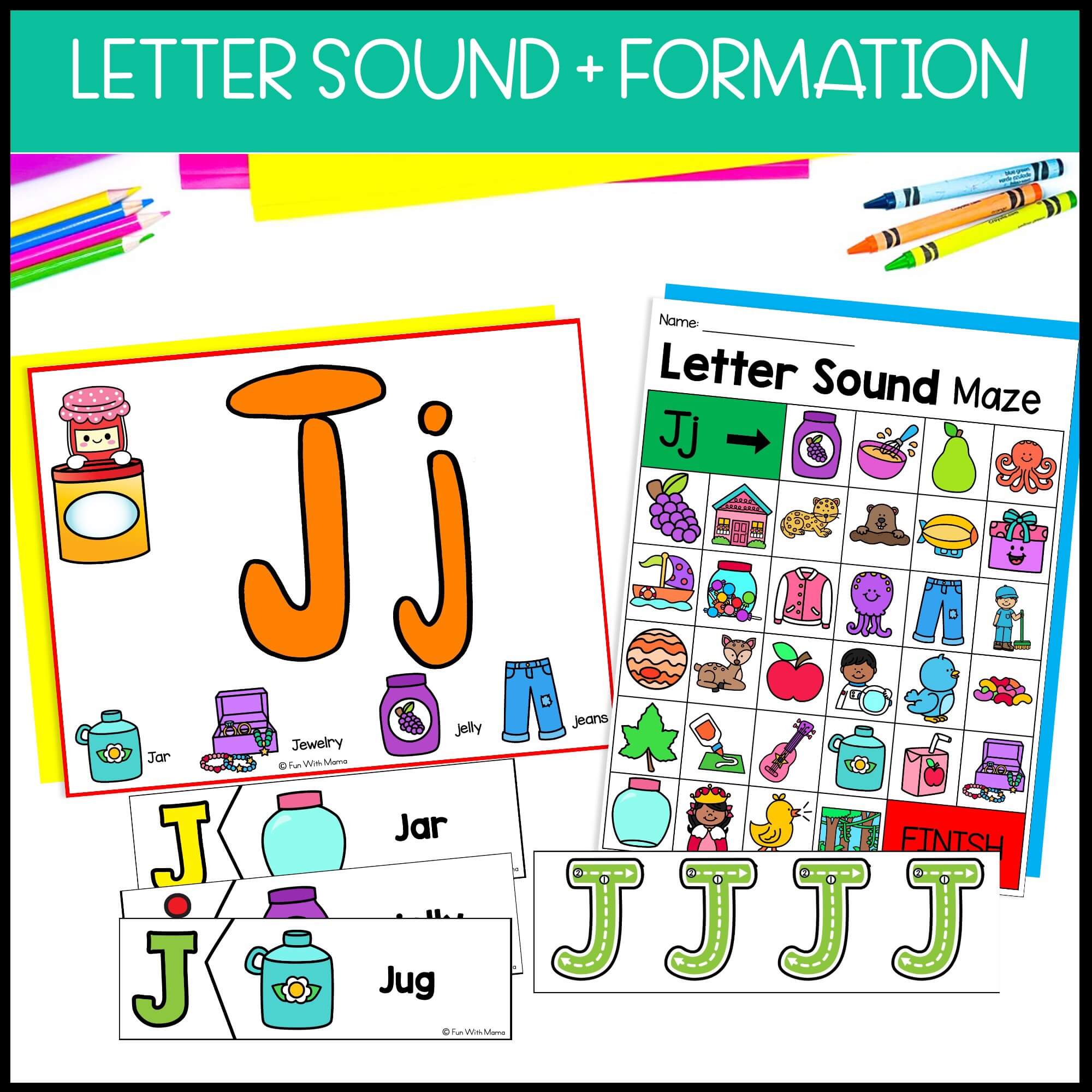 Letter J Activities + Worksheets