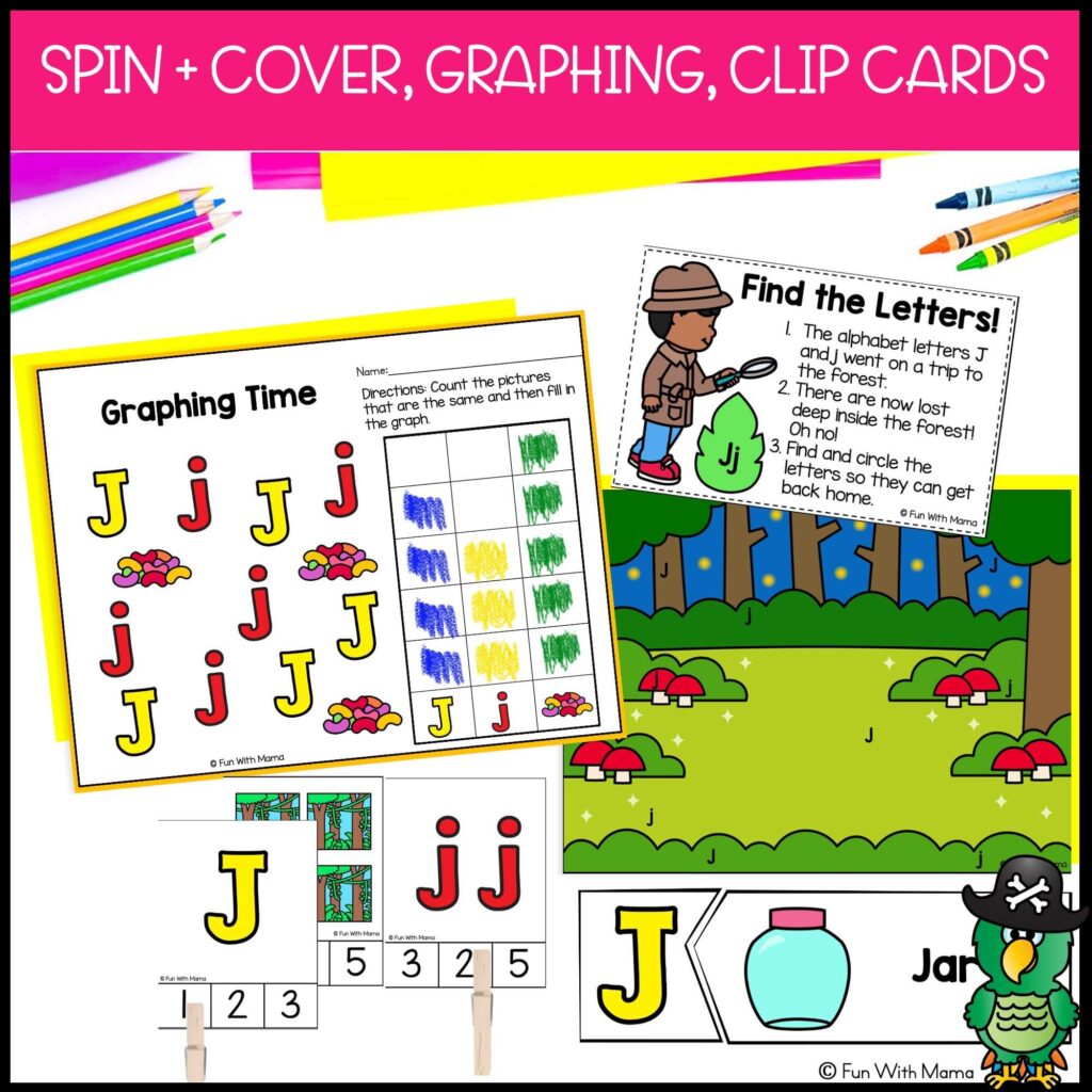 Letter J Activities + Worksheets