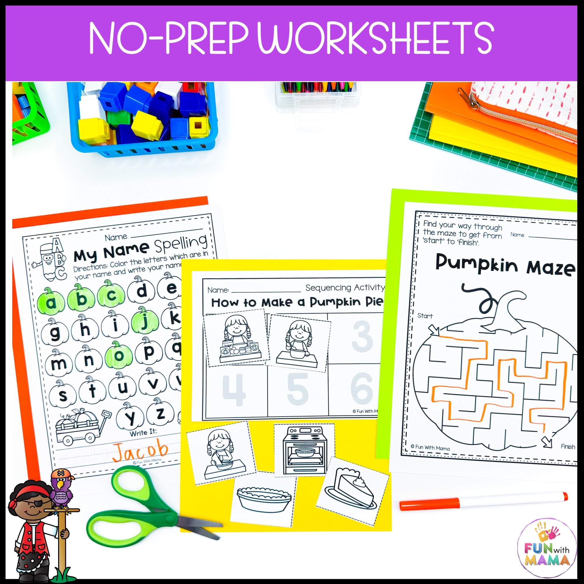 Pumpkin Activities Pack