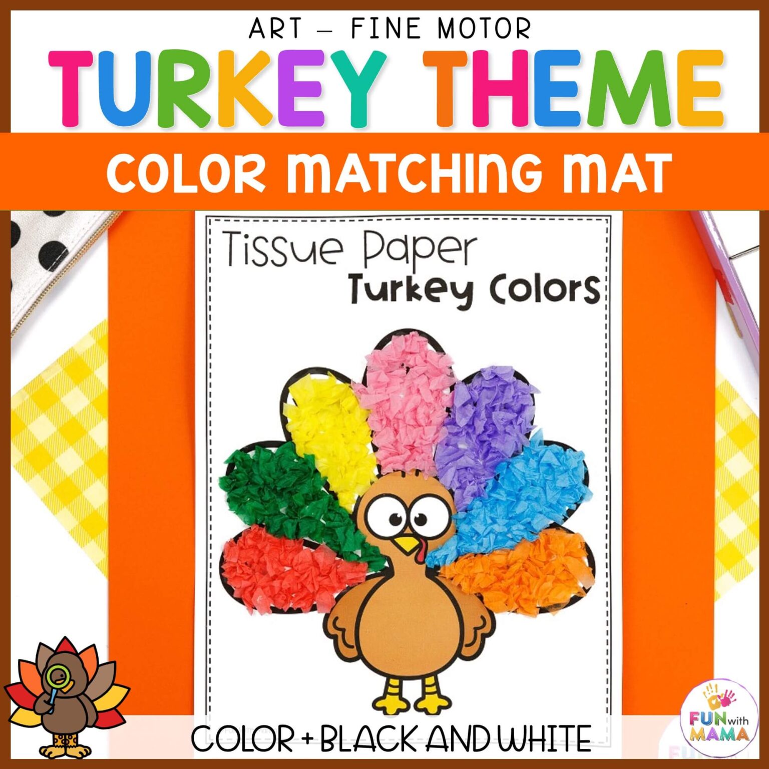 Tissue Paper Turkey
