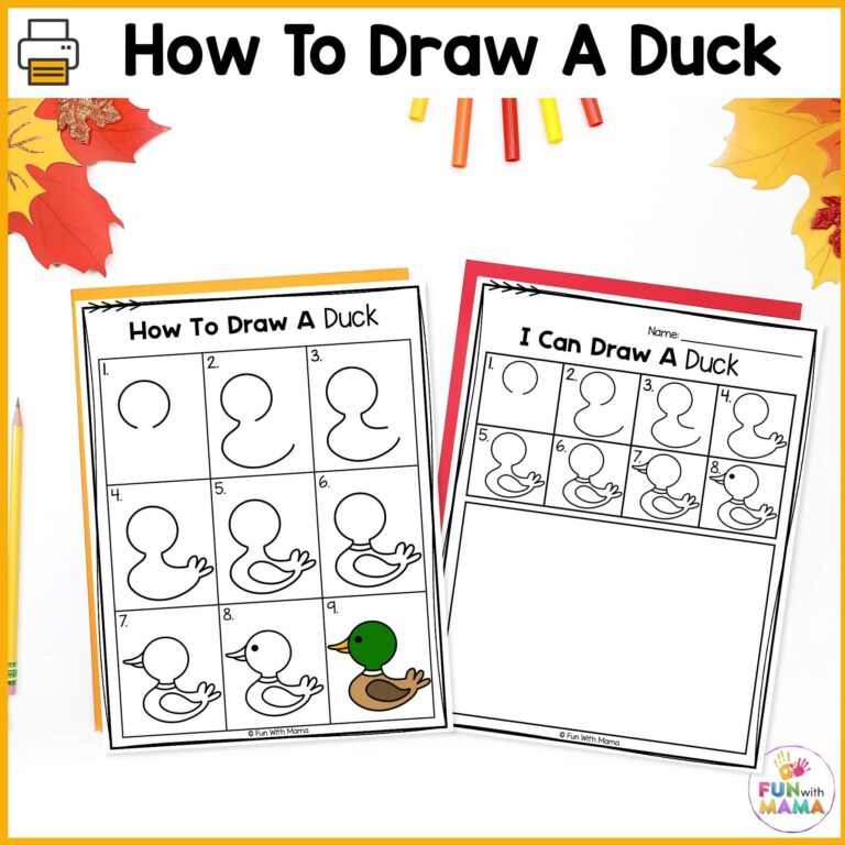 How To Draw A Duck