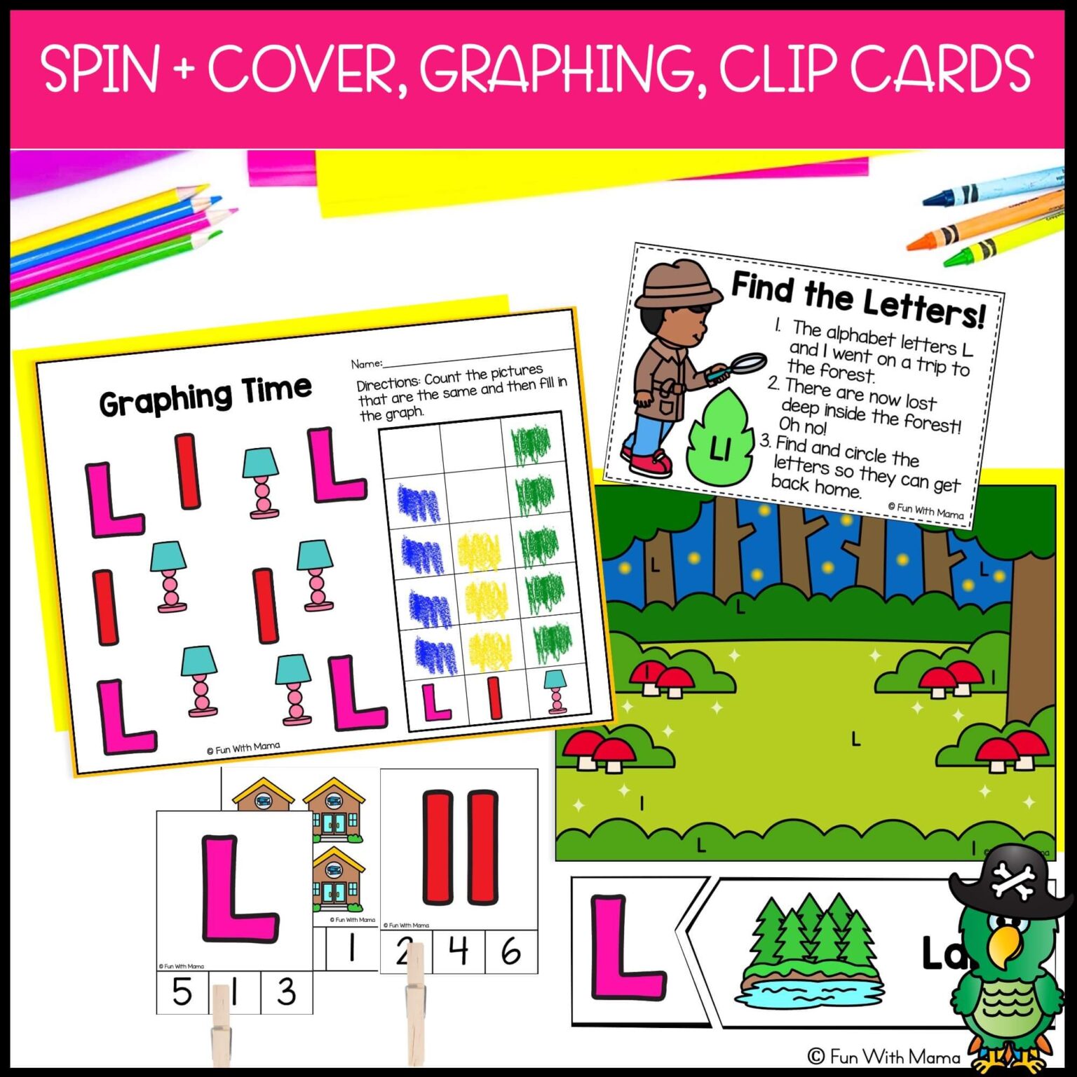 Letter L Activities Pack