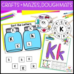 Letter K Activities Pack