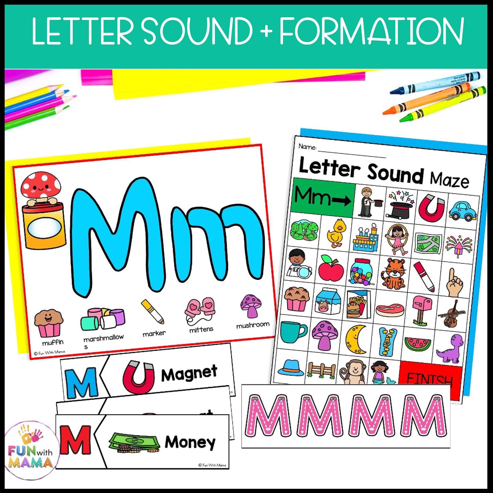 Letter M Activities Pack