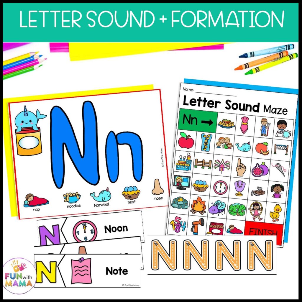 Letter N Activities Pack