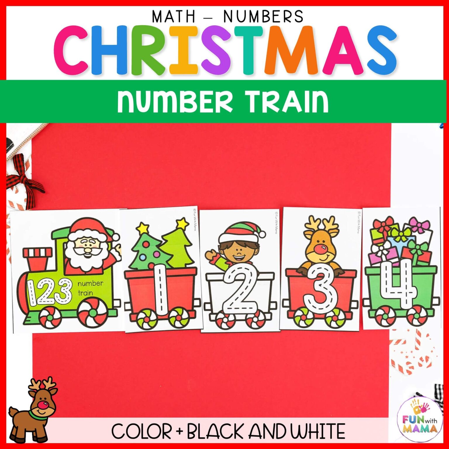 Christmas Number Train