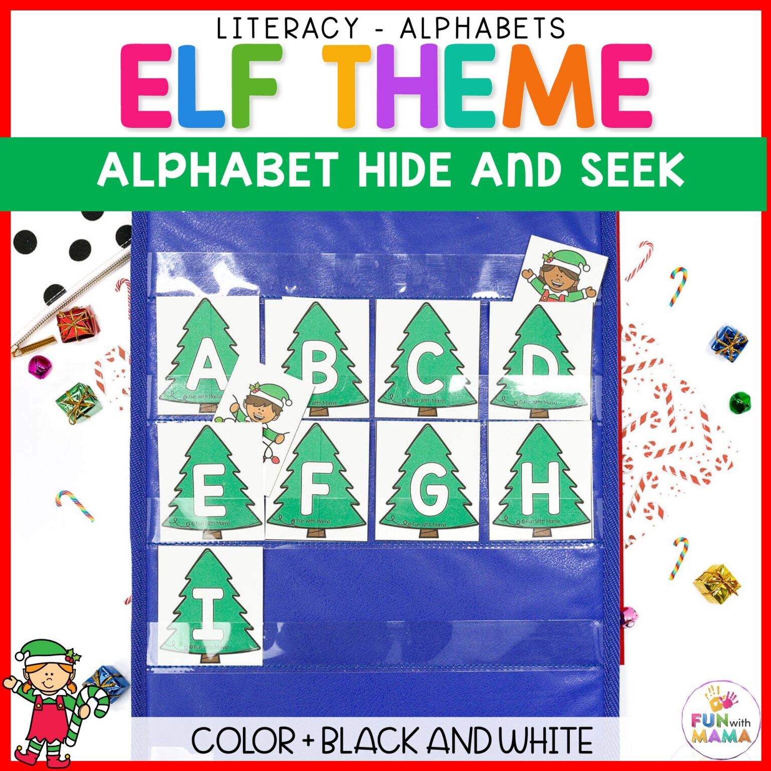 Elf Alphabet Hide And Seek