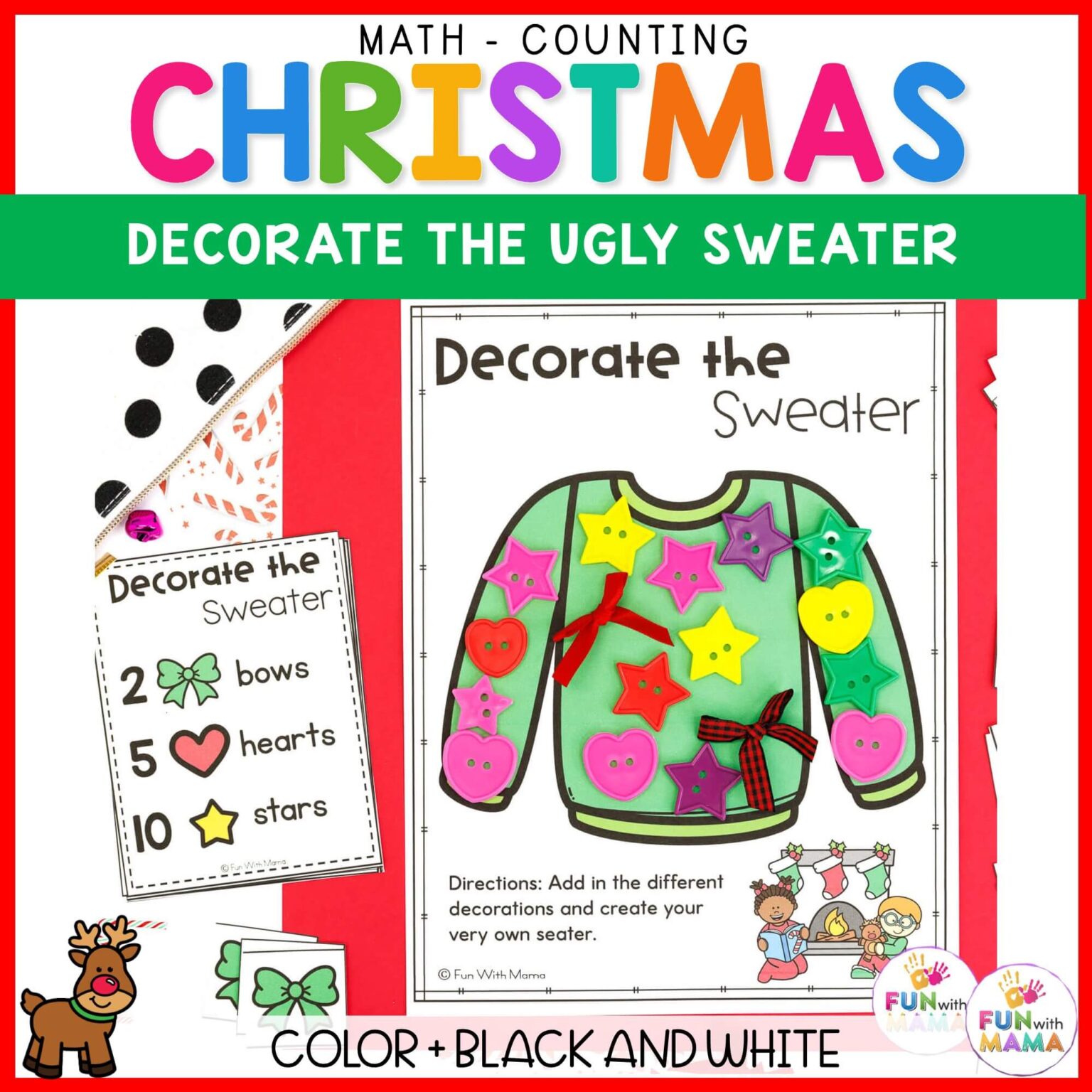 Penguin Free Printable Counting Mats