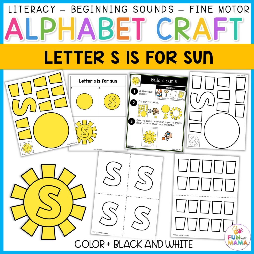 Alphabet Letter Hunt Carnival Theme