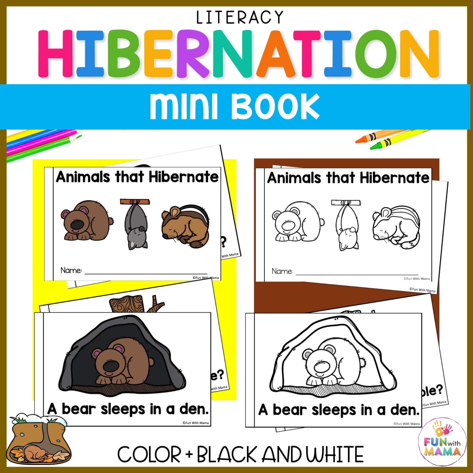 Hibernation Mini Book
