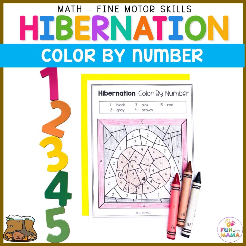 Hibernation Color By Number