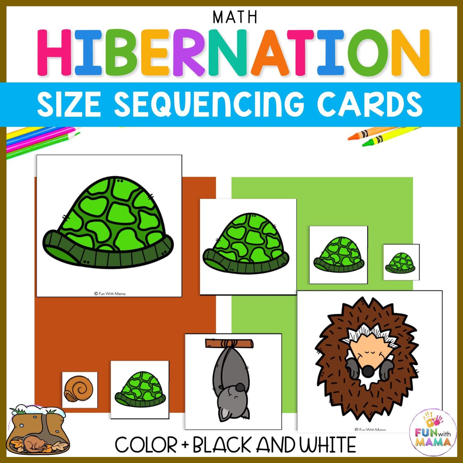 Hibernation Size Sequencing Cards