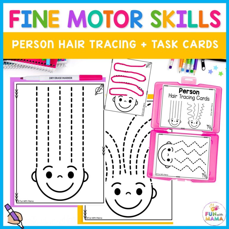 Person Tracing Pages + Task Cards