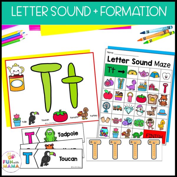 Letter T Activities Pack