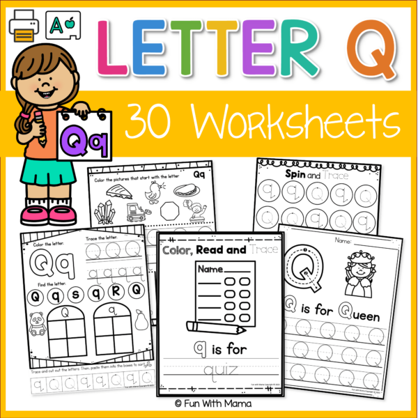 Alphabet Color By Letter Worksheets